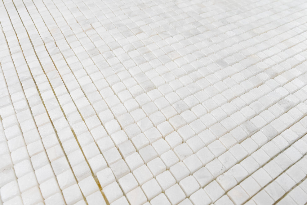 3/8" x 3/8" with Joint - Ice Onyx – Stonebridge Mosaics
