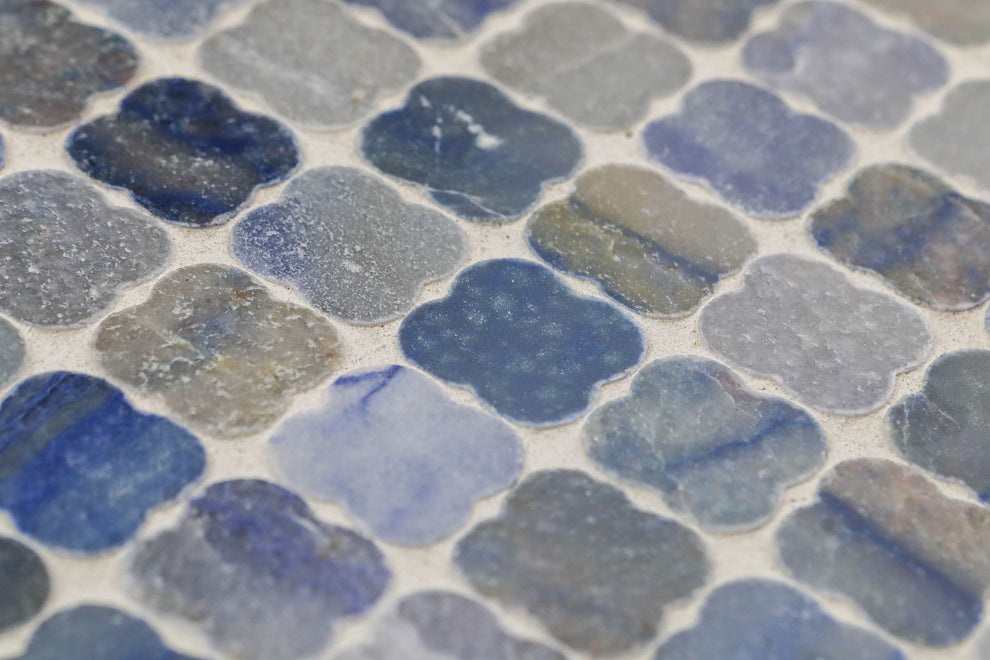 Clover Azul – Stonebridge Mosaics